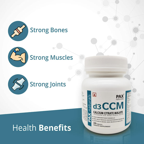 Best Calcium Tablets Online | Calcium Citrate Malate Vitamin D3 – Pax ...